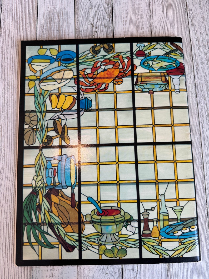 Vintage 1978 Stained Glass Patterns in Color Catalog 130831 - Hollander ...