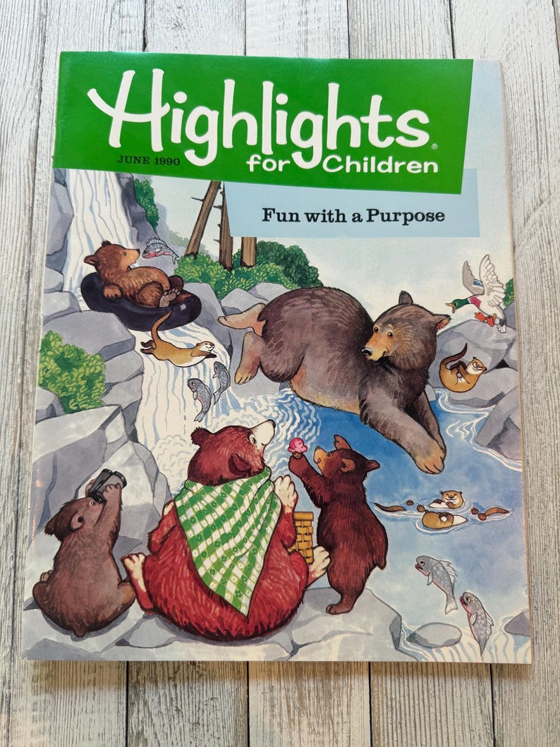 Highlights for Children 1990 (you Choose) - Etsy