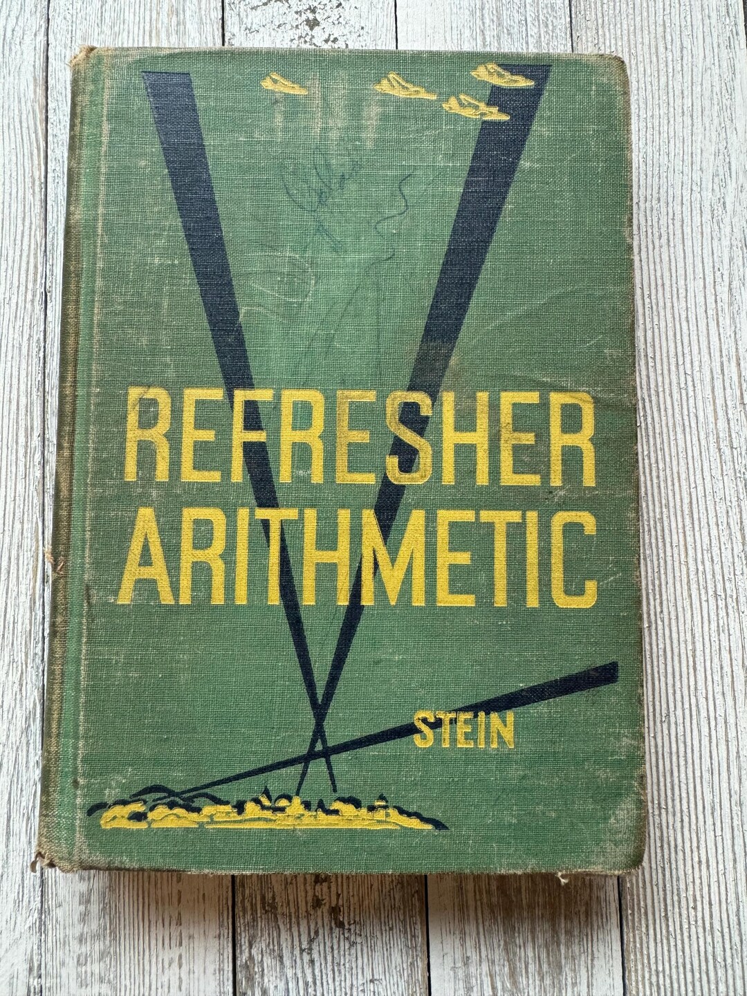 Vintage Book | Refresher Arithmetic - Etsy
