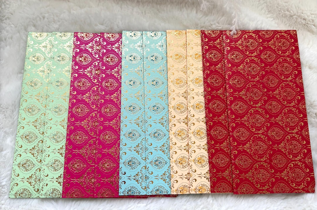 Ethnic Money Gift Envelopes | Colorful Cash Envelopes, Seals Included ...