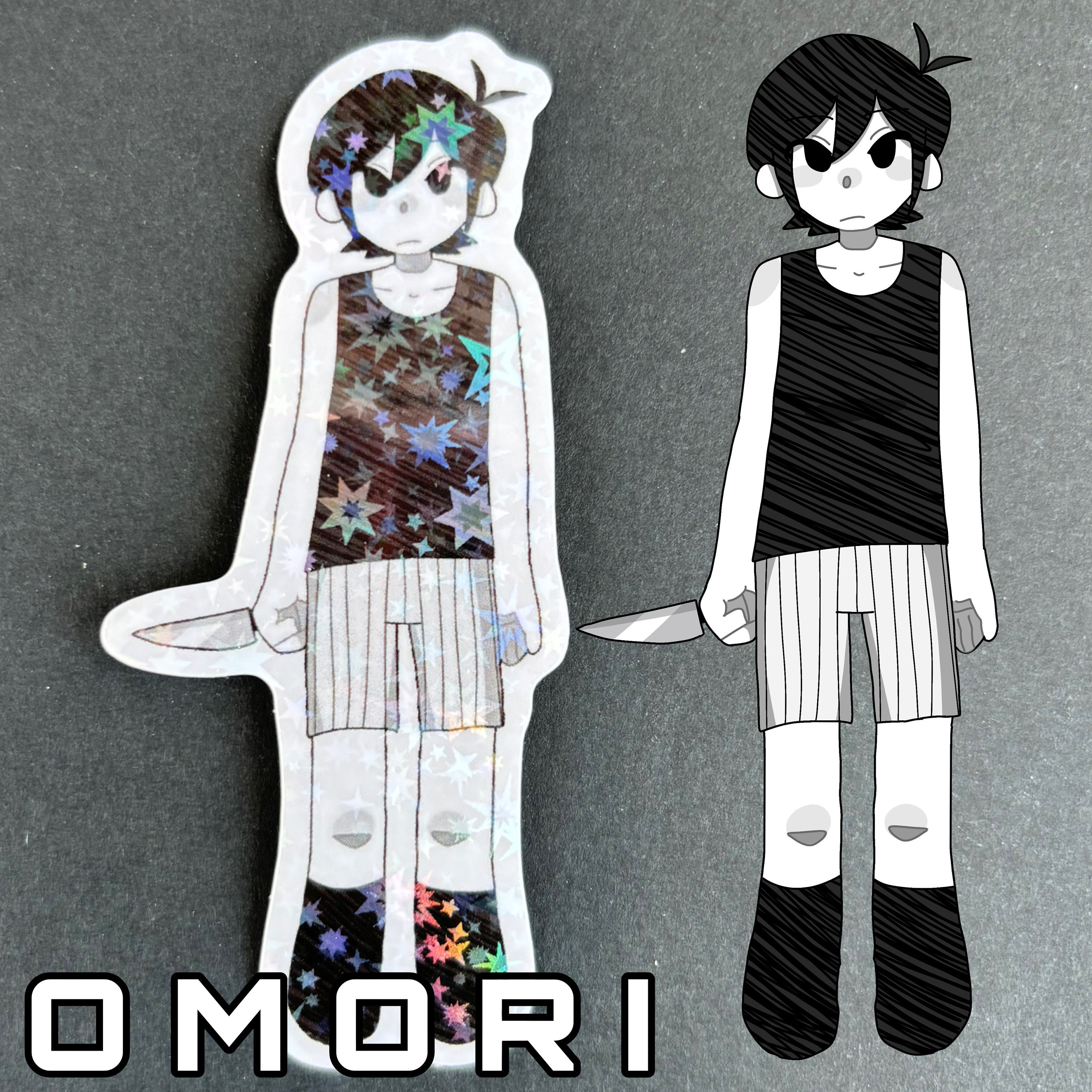 OMORI Stickers | Omori, Kel, Hero, Mari, Aubrey, Basil - Etsy