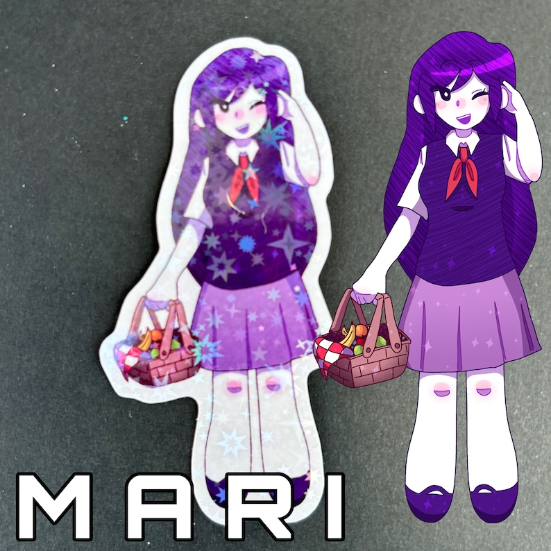 OMORI Stickers | Omori, Kel, Hero, Mari, Aubrey, Basil - Etsy
