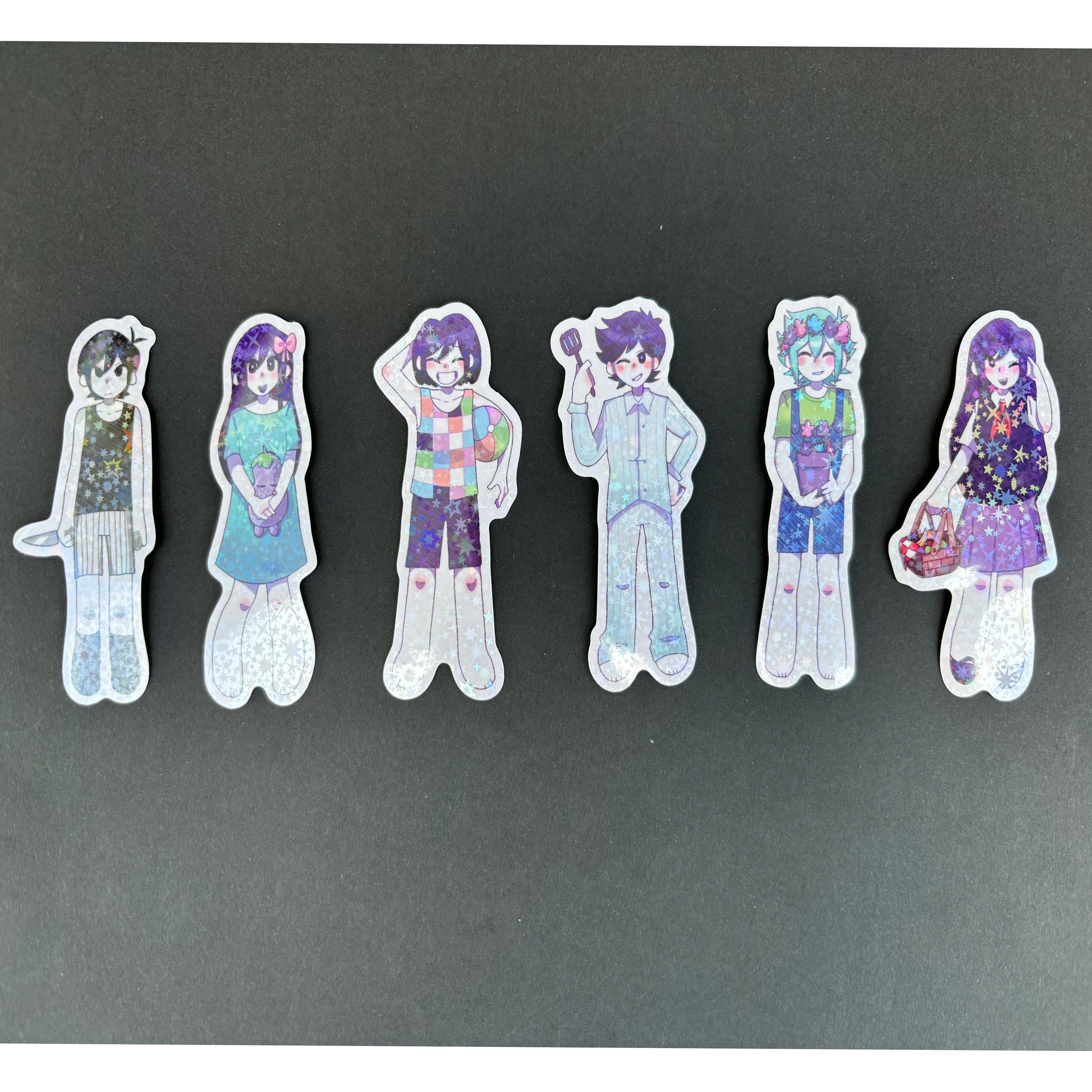 OMORI Stickers | Omori, Kel, Hero, Mari, Aubrey, Basil - Etsy