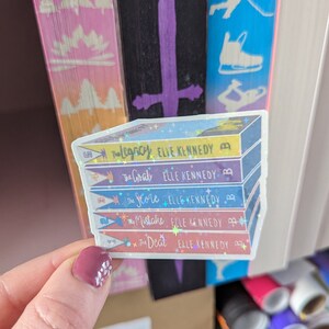 Book Stack Sticker Bundle | Ana Huang Ali Hazelwood Elsie Silver Lucy ...