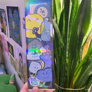 The S Bookmark ---- TPOT , BFB , BFDI , Object Show - Etsy