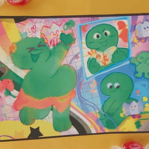 Two and Gaty Physical Art Prints -- TPOT / BFB / BFDI / Xfohv , Object ...