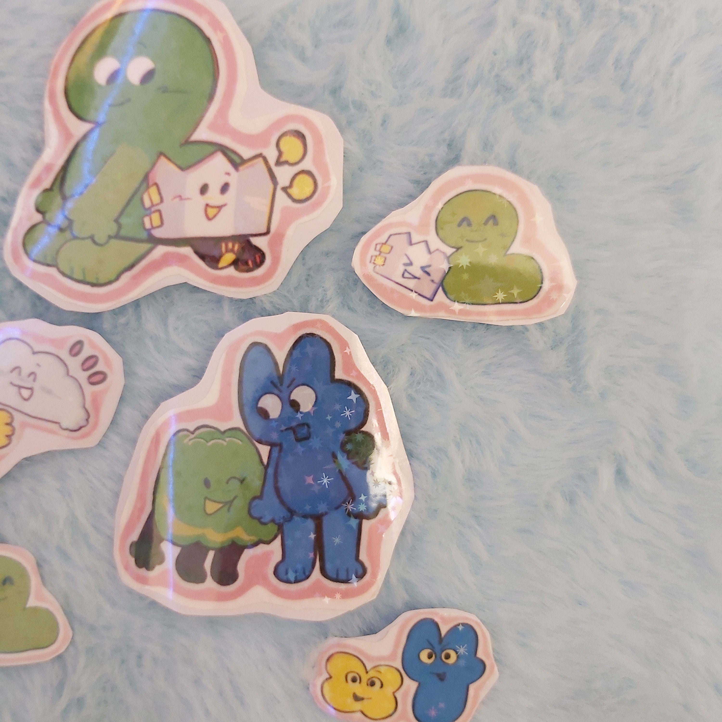 Hosts and Contestants Holographic Sticker Pack , Two Four X Gaty ...