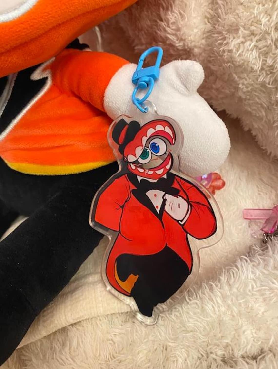 CAINE TADC Acrylic Keychain and Holographic Sticker, the Amazing ...