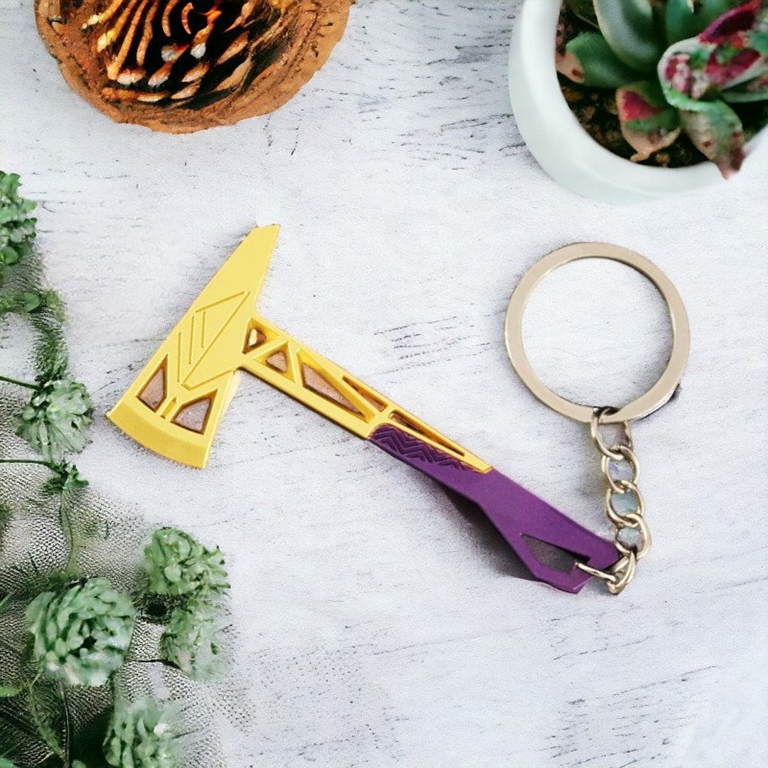 Valorant Prime Axe Keychain, Valorant, Valorant Knife, Valorant ...