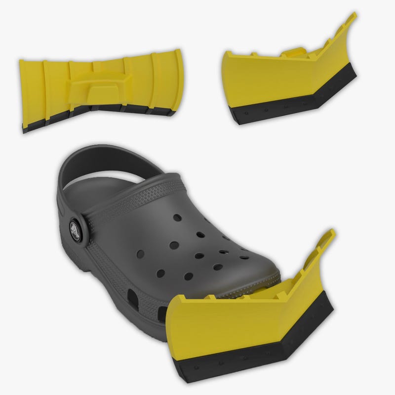 Croc Snow Plow - Etsy
