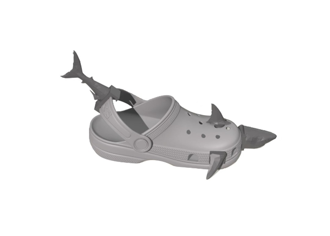 Shark Set for Crocs - Etsy