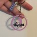 Personalized Name Keychain - Etsy