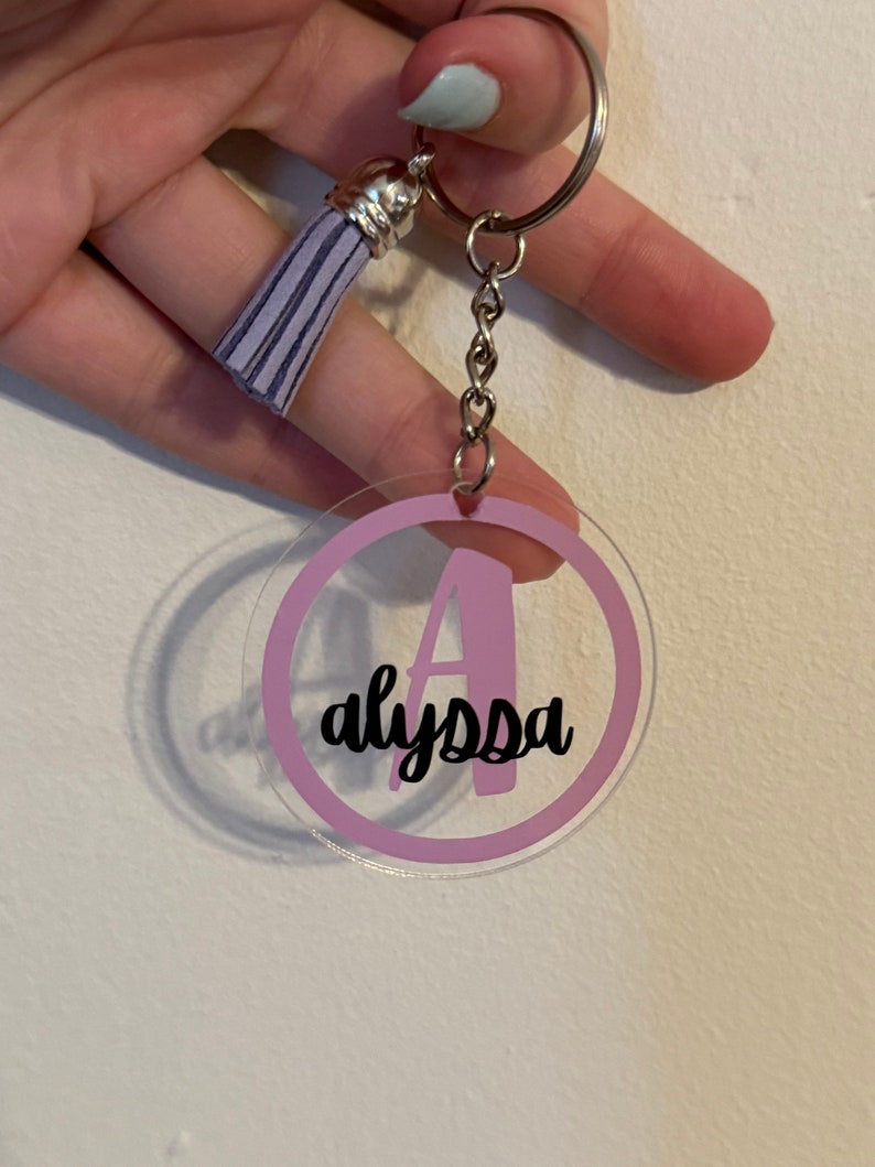 Personalized Name Keychain - Etsy