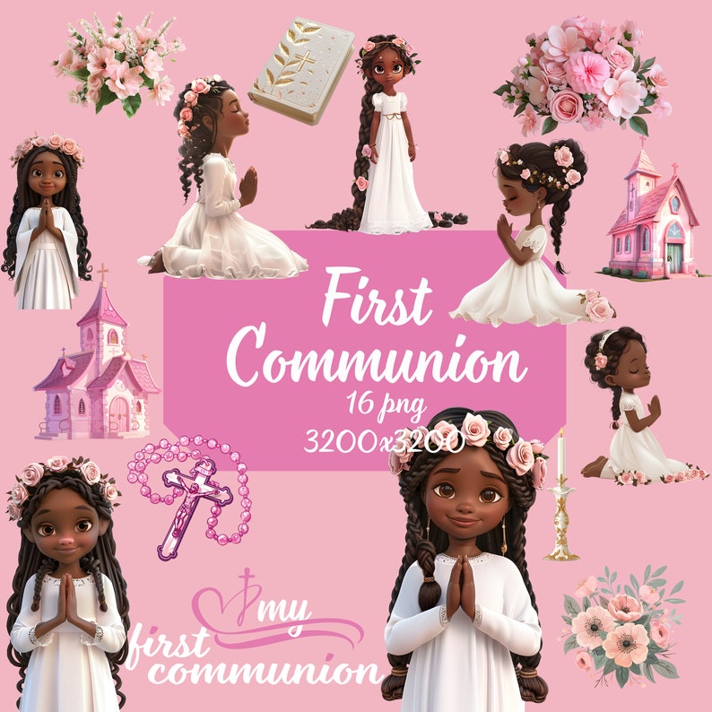 First Communion Png, First Communion Bundle 16 Image, Christian ...