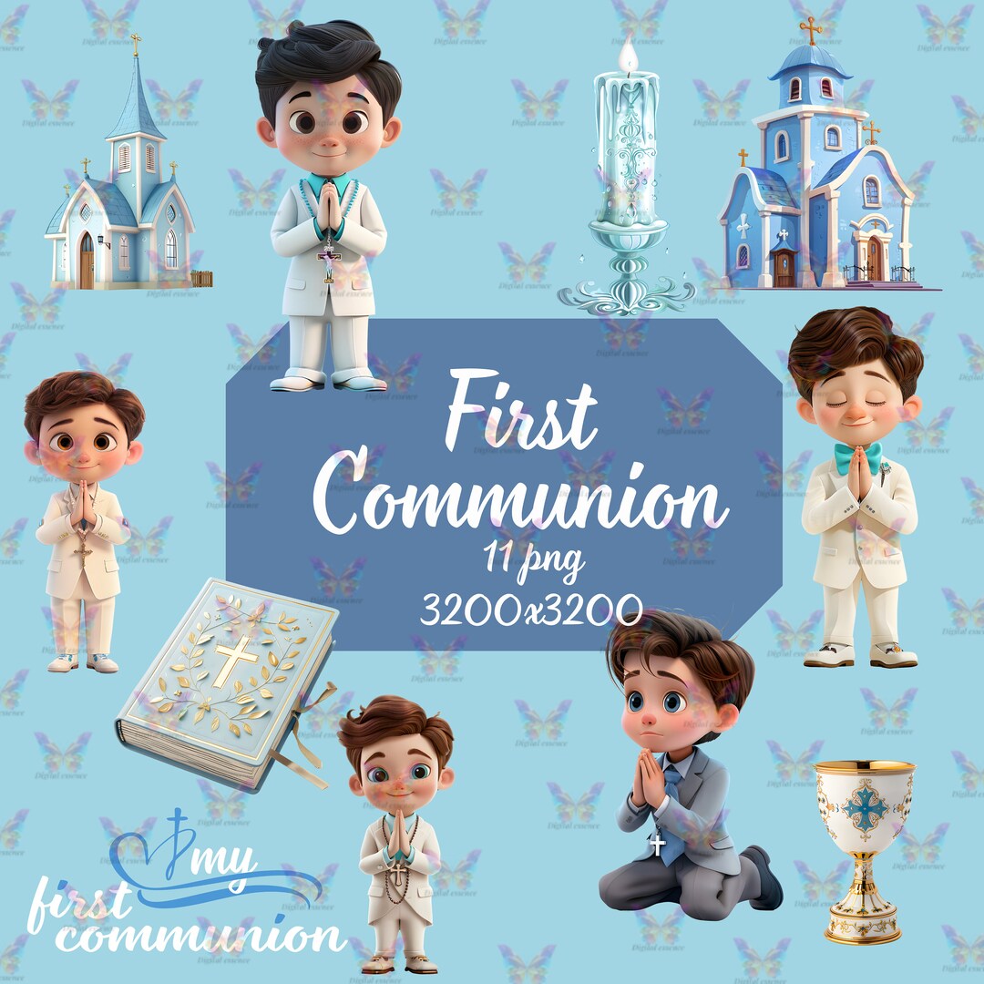 First Communion Png, First Communion Bundle 16 Image, Christian ...