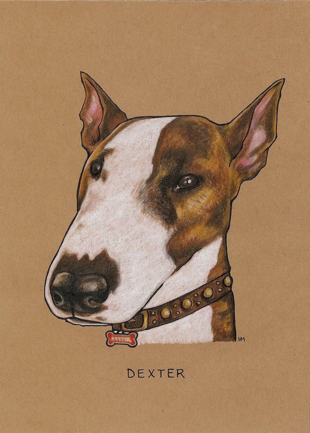 CUSTOM Pet Portrait Dog Portrait Custom Illustration Custom Drawing ...