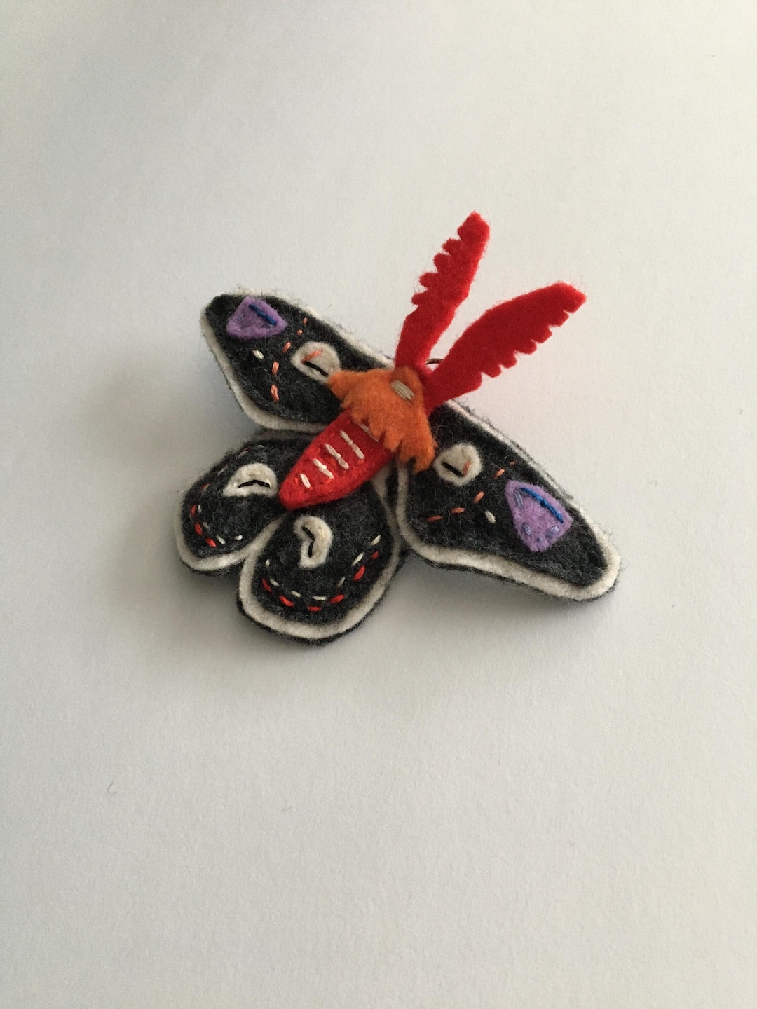 Mammoth Moth Ornament | Whimsical Nature Themed Ornament | Cecropia ...