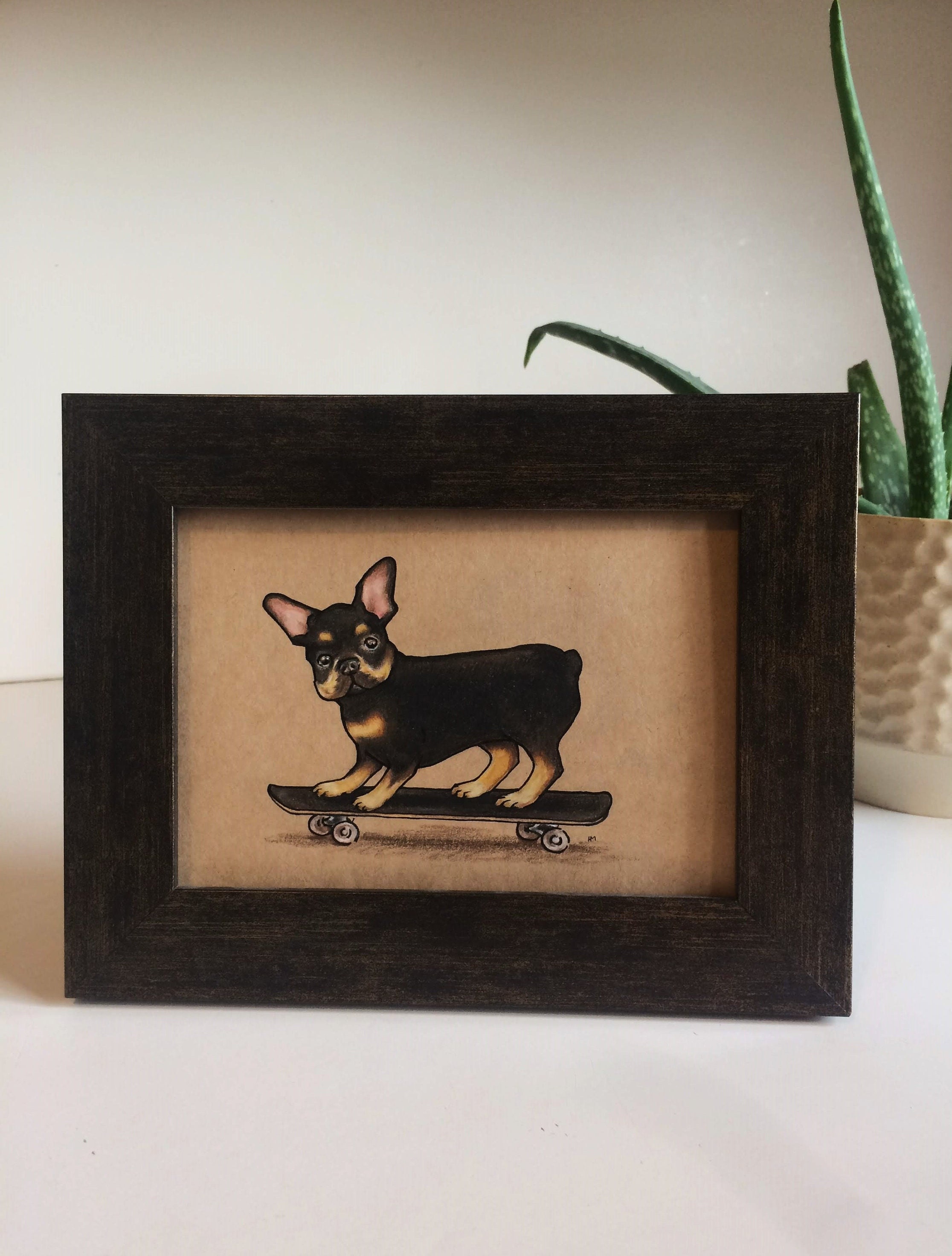CUSTOM Full Body Pet Portrait Dog or Cat Portrait Pet Illustration ...