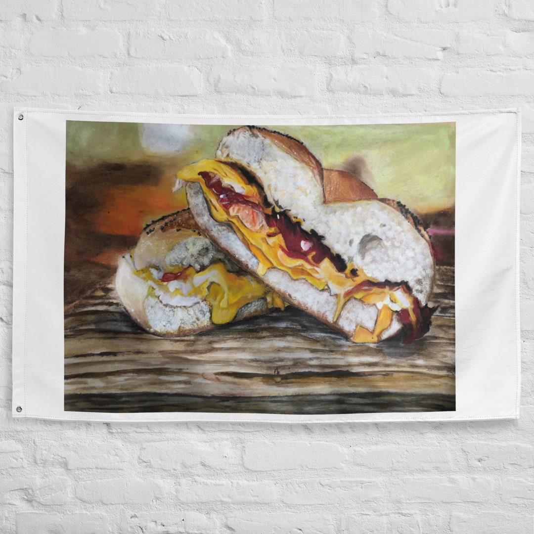 Hanging Flag Print - Room Decore - Restaurant Decoration - Vanessa ...