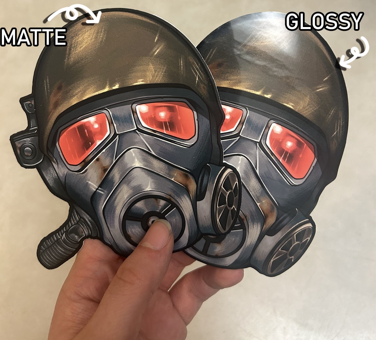 NCR Ranger Helmet Fallout New Vegas Inspired Vinyl Sticker Glossy or ...