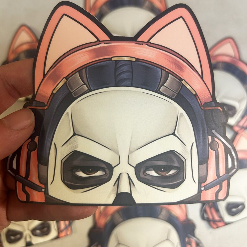 Cod Ghost Sticker - Etsy