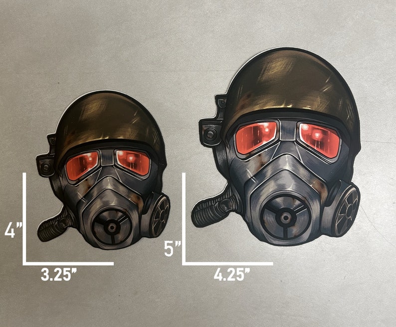 NCR Ranger Helmet Fallout New Vegas Inspired Vinyl Sticker Glossy or ...