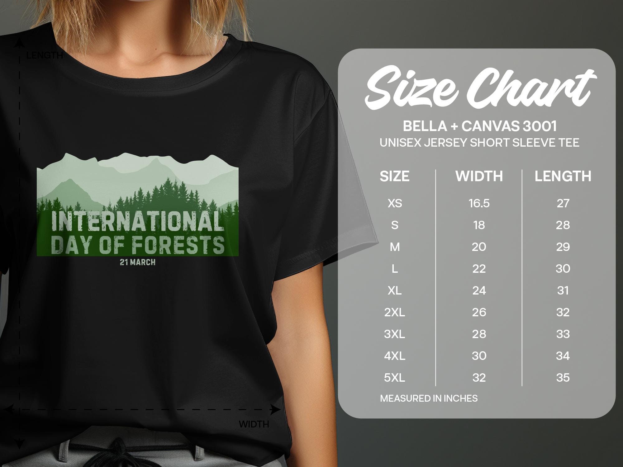 International Day of Forests T-shirt, Nature Lover Tee, Environmental ...
