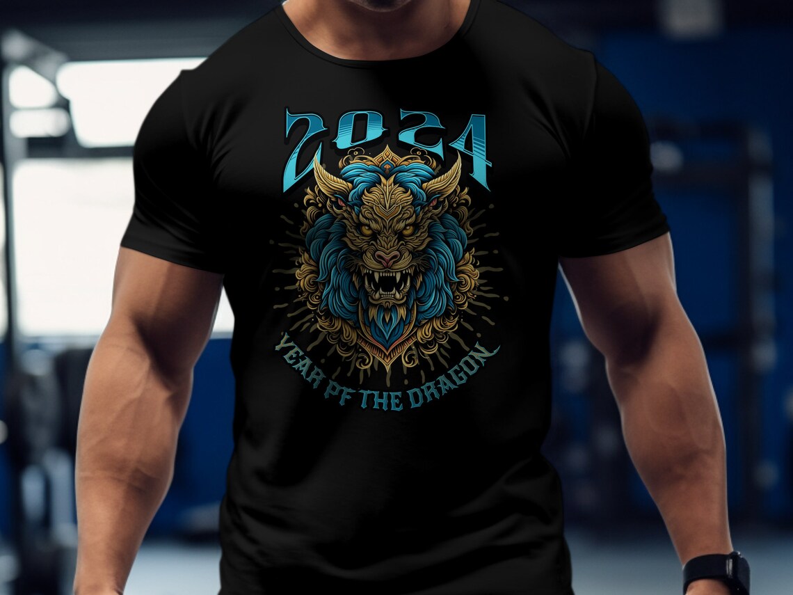 Chinese New Year 2024 Year of the Dragon Unisex T-shirt - Etsy