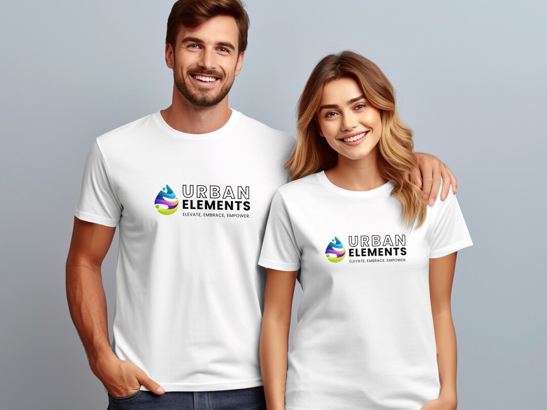 Abstract Water Drop T-shirt, Colorful Artistic Tee, Unique Graphic ...