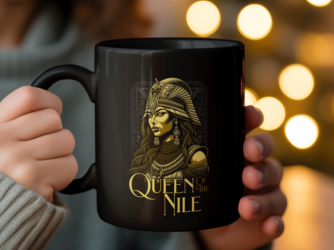 Queen of the Nile Mug, Ancient Egyptian Pharaoh, Cleopatra Coffee Cup ...