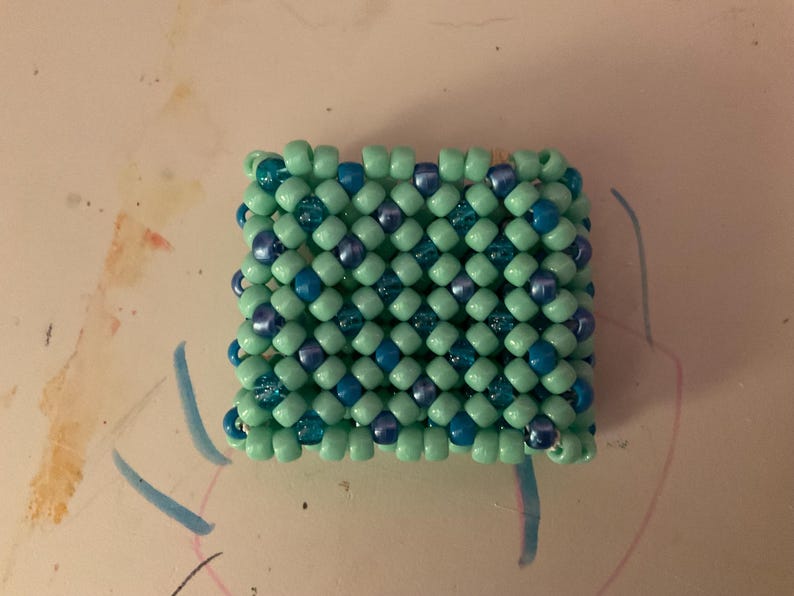 Pond Themed X Base Kandi Cuff - Etsy