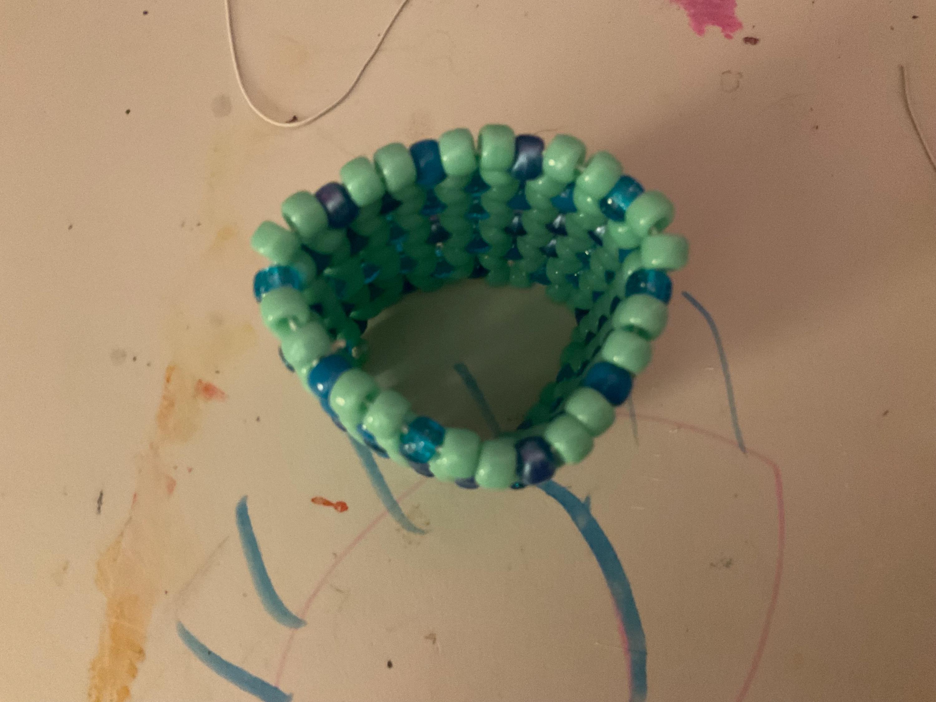 Pond Themed X Base Kandi Cuff - Etsy