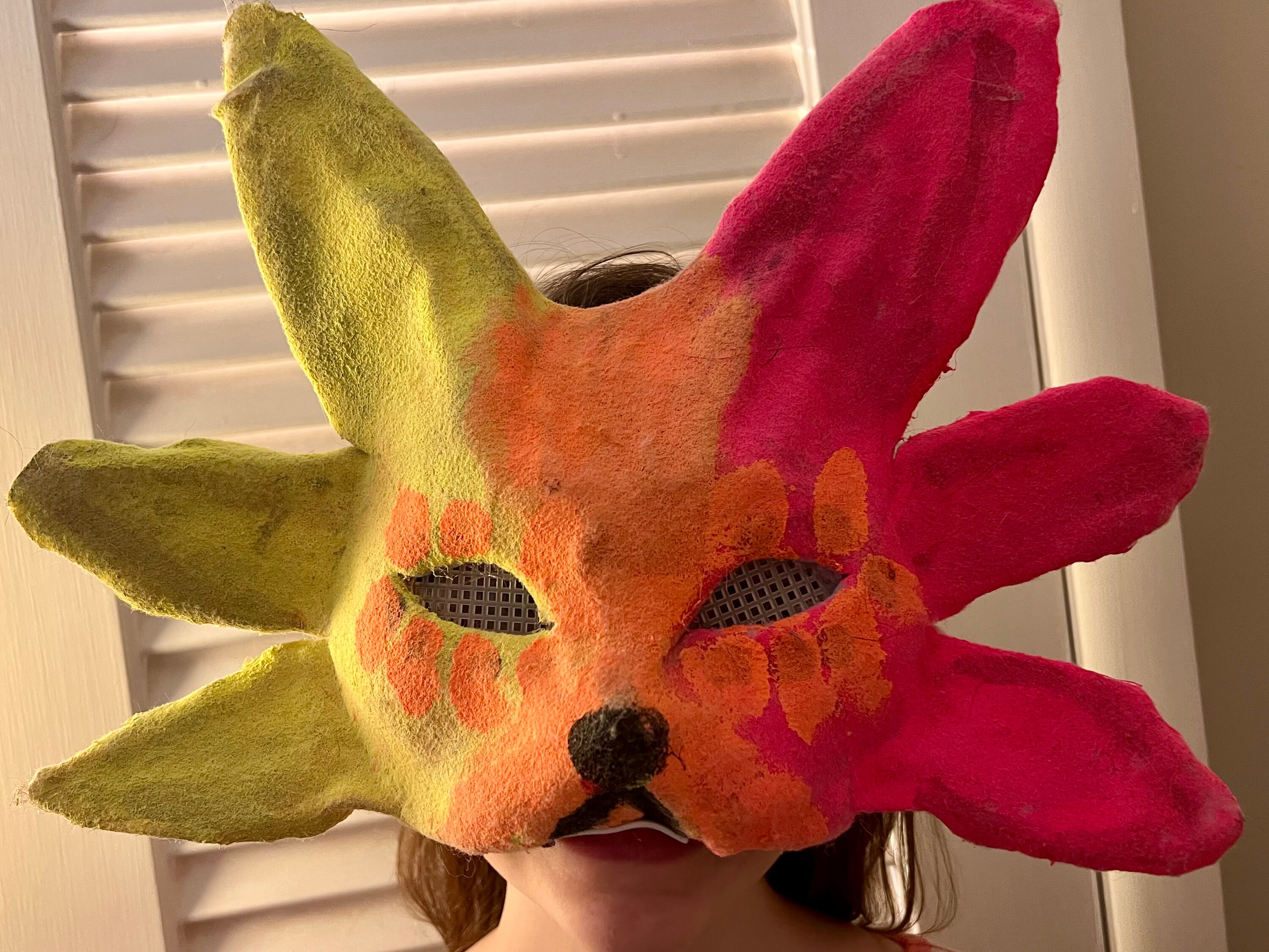 Axolotl Therian Mask Premade by Hand - Etsy