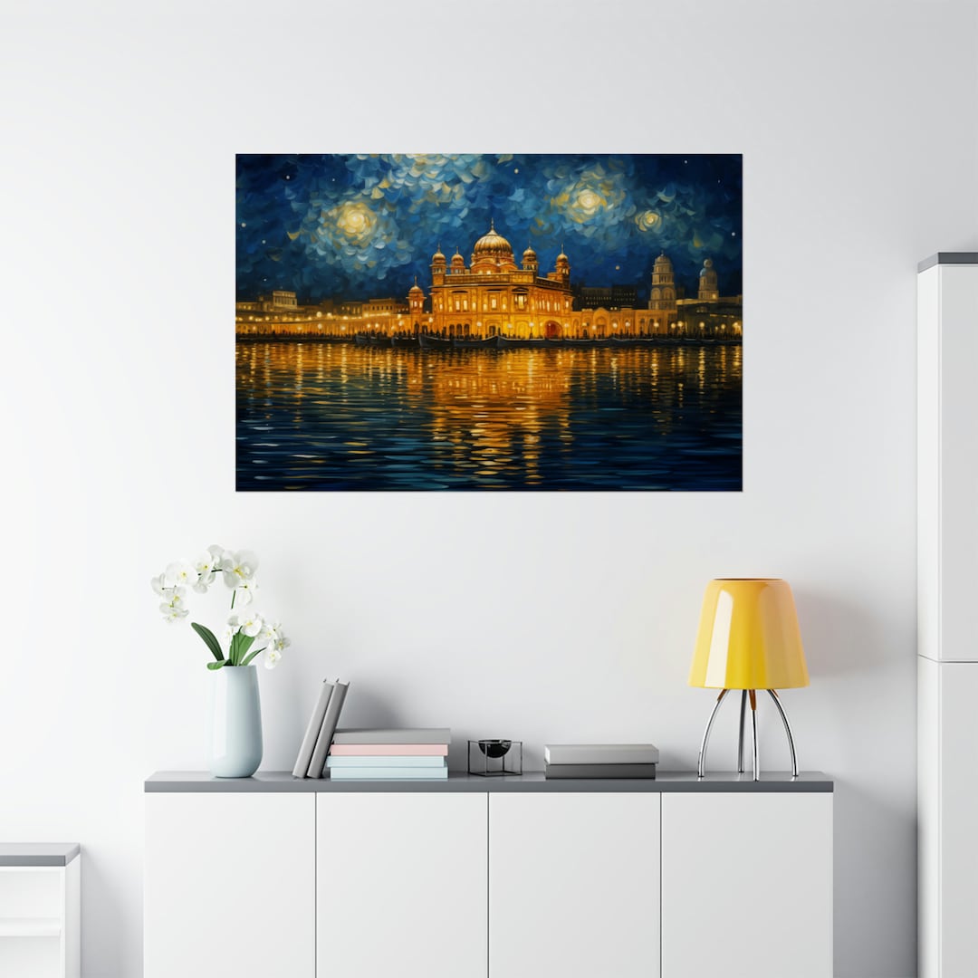 Golden Temple, Matte Horizontal Poster, Sri Harmandir Sahib, Harmandir ...