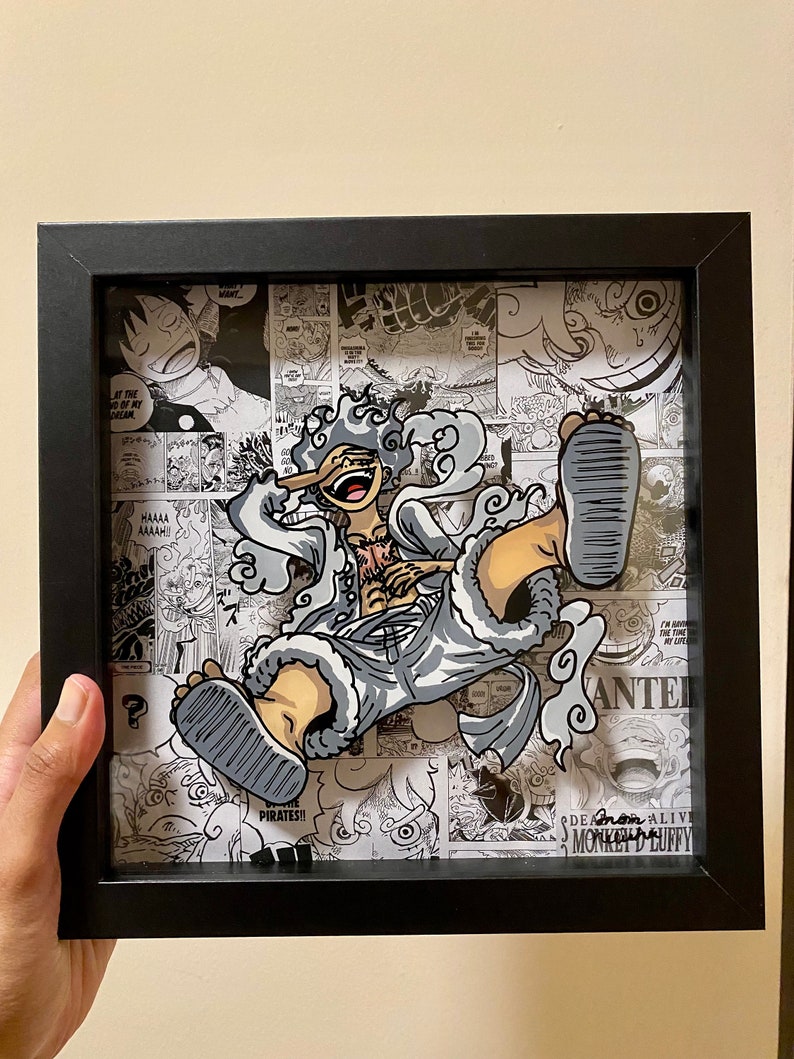 Custom Anime Shadowbox Glass Paintings - Etsy