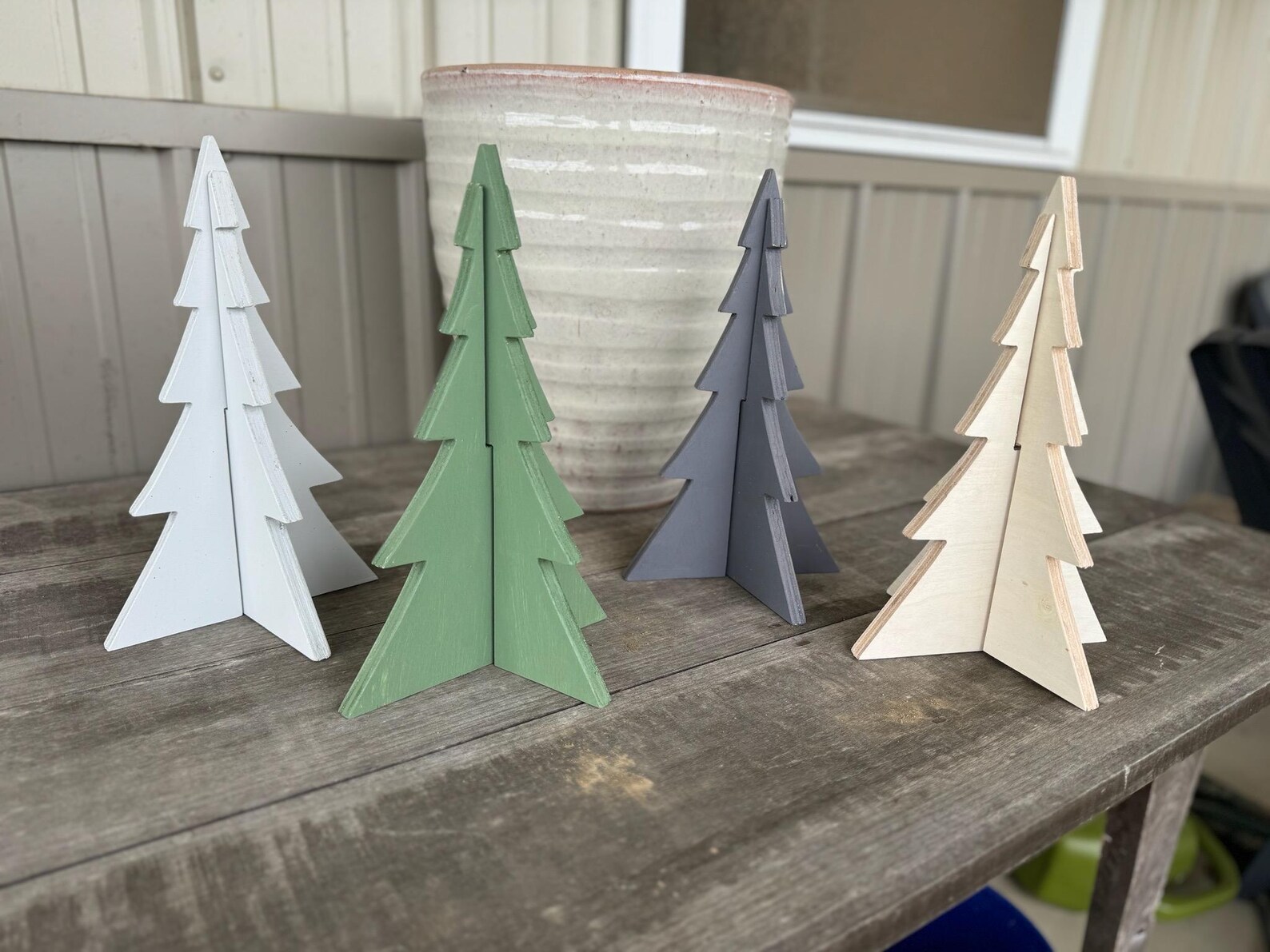 Dimensional Christmas Trees - Etsy