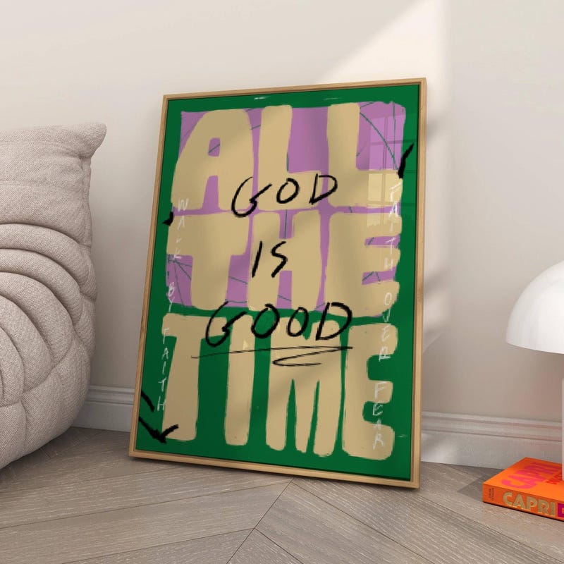 Faith Based Wall Poster - Etsy