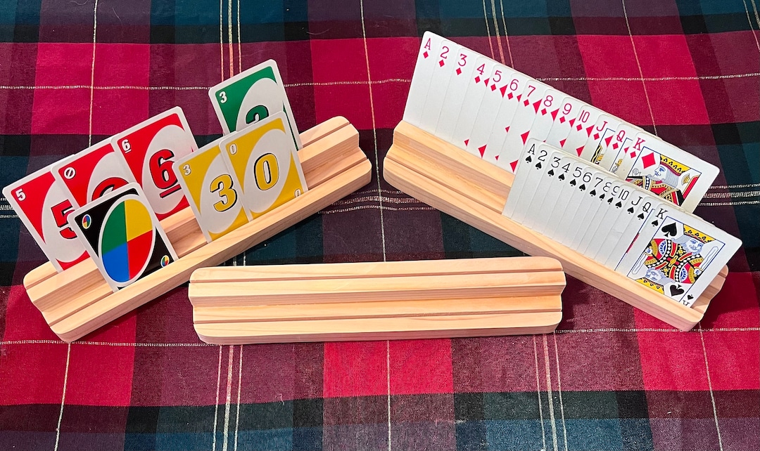 Playing Card Holder - Etsy