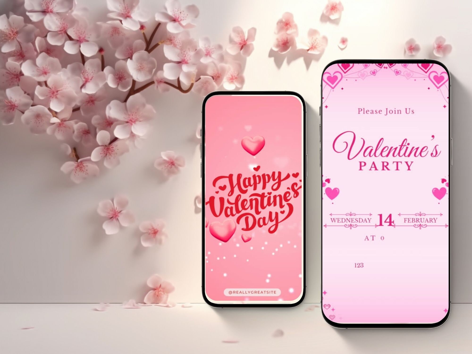 Valentine Ecard Template, Mobile Template,will You Be My Val Card, Love ...