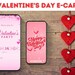Valentine Ecard Template, Mobile Template,will You Be My Val Card, Love ...