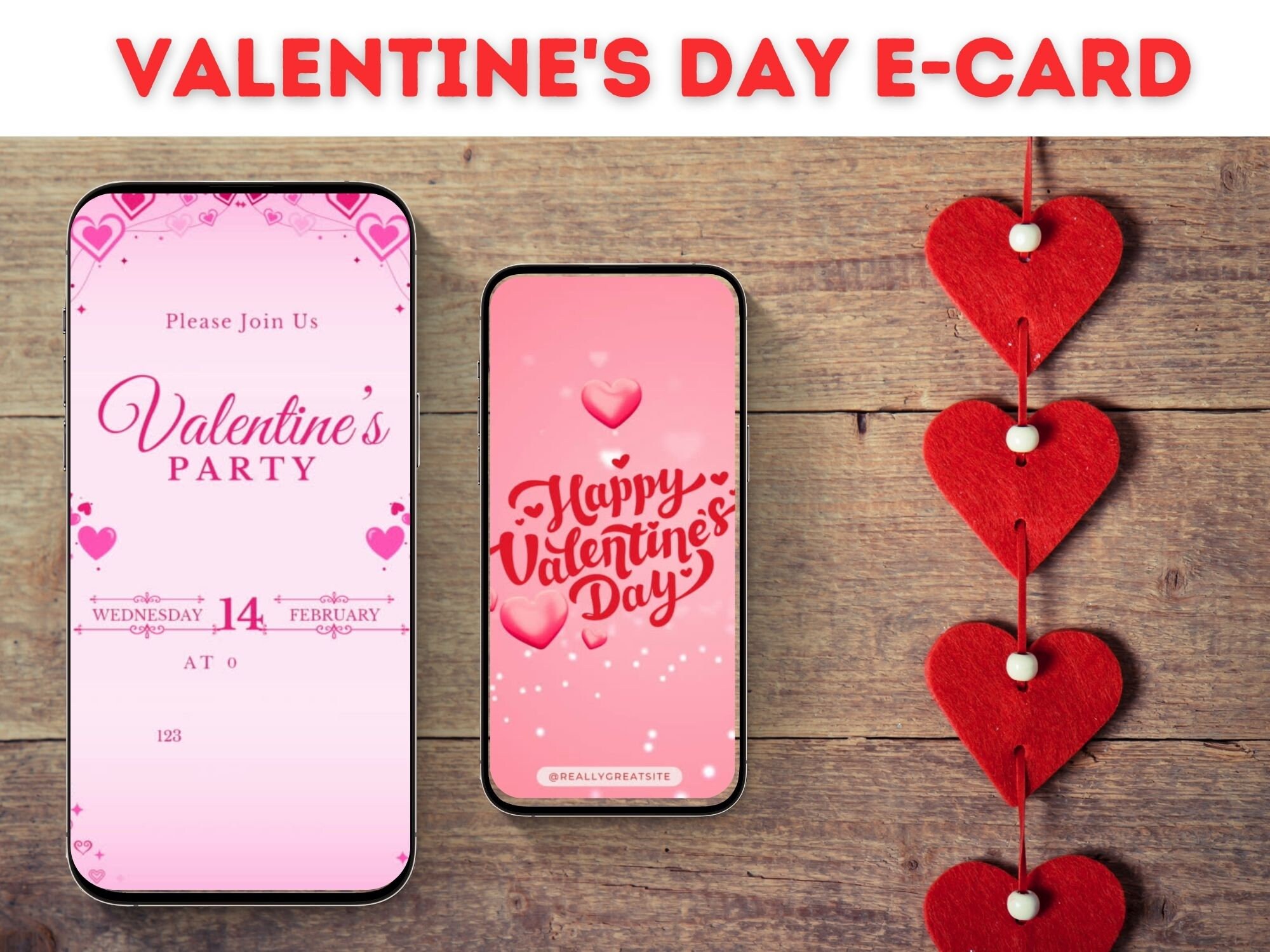Valentine Ecard Template, Mobile Template,will You Be My Val Card, Love ...
