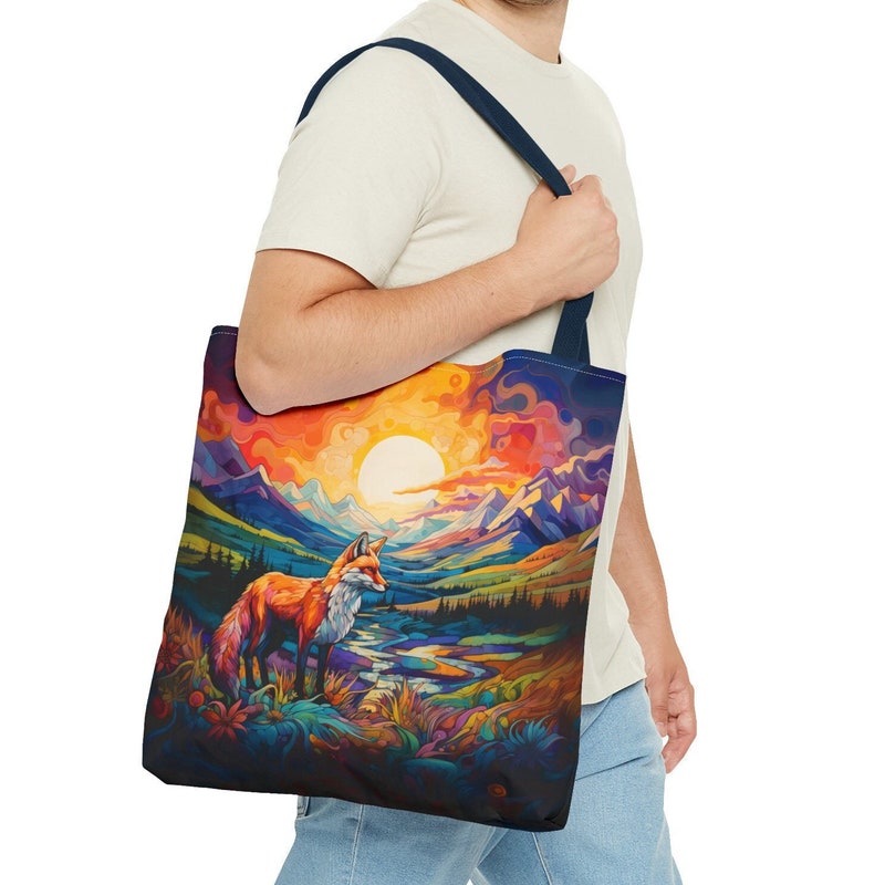 Colorful Tote Bag - Etsy