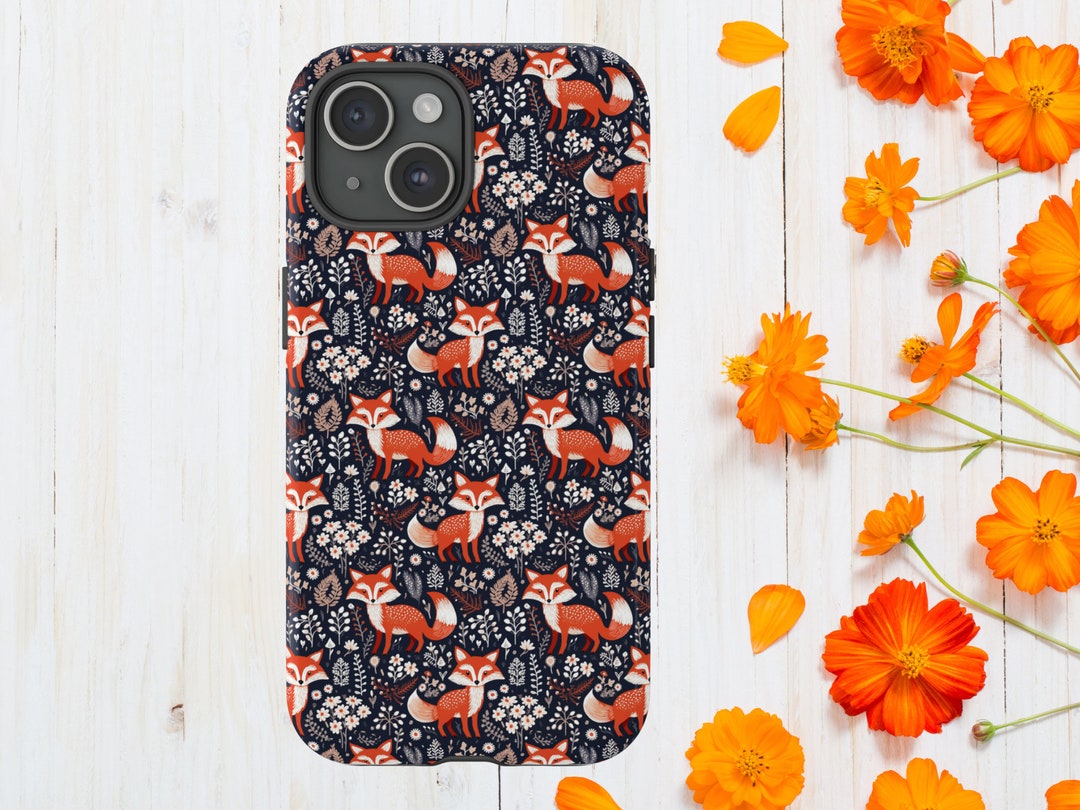Cute Red Fox Tough Phone Case, Fox Lover Gifts, Nature Inspired , Fox ...