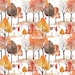 3 Seasons Forest Digital Paper Watercolor Seamless Patterns Sprint ...