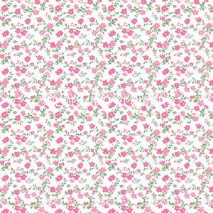 Blooming Flowers - Digital Paper , Seamless Floral Pattern, Printable ...