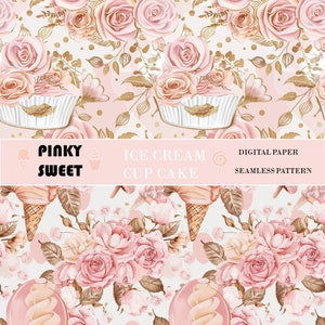 PINK COLLECTION - Pinky Sweet- Digital Paper Seamless Pattern | Blush ...