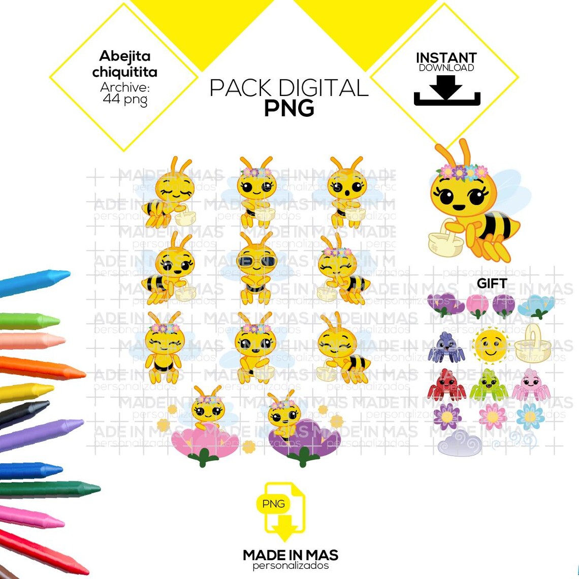 Tiny Bee, Little Bee, Plim Plim, Bee, Png, Clipart, Digital, Kids ...