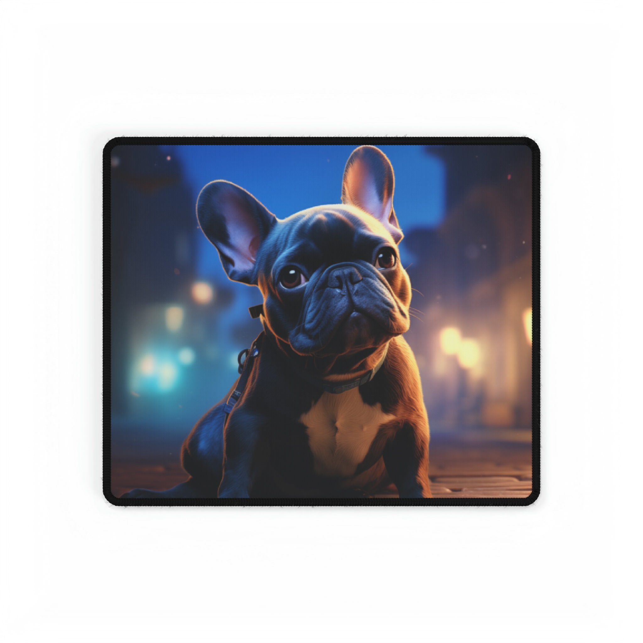 French Bulldog Disney Pixar Style Mousepad Cute Frenchie Desk Mat for ...
