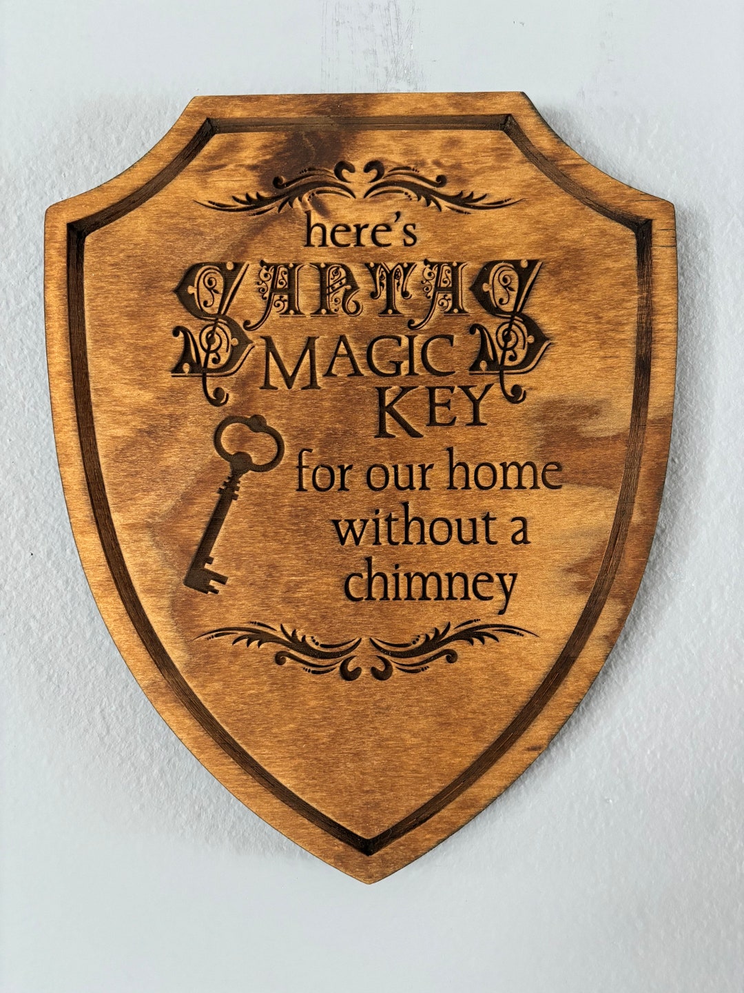 Santa’s Magic Key Sign for Christmas Time Decor - Free 3-5 Day Shipping ...