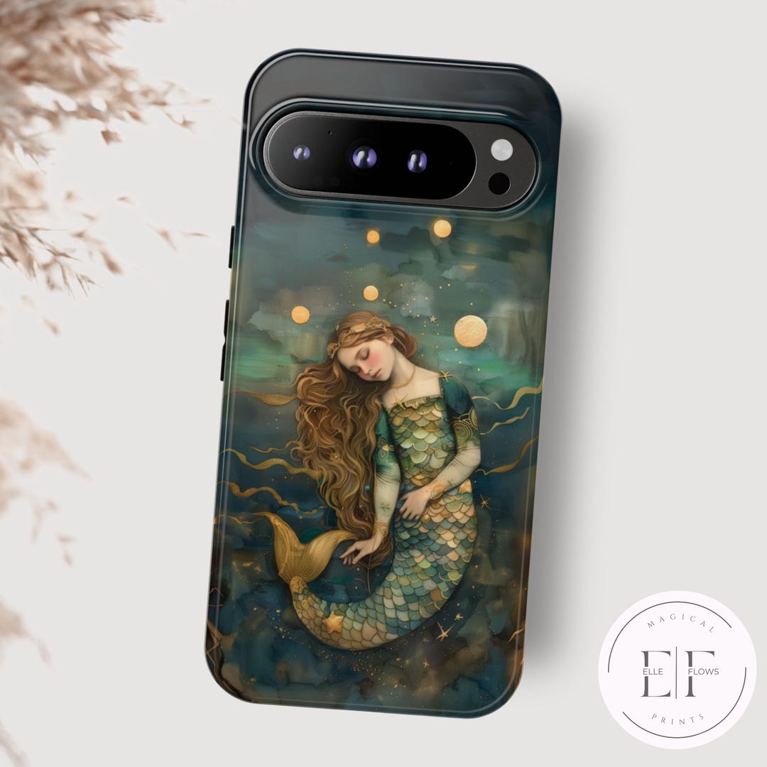 Mermaid Phone Case, Sea Princess Tough Case for Google Pixel 9 Pro XL ...